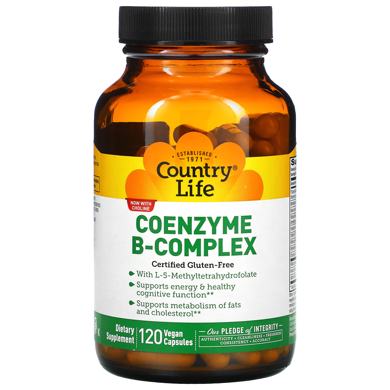 Superior Coenzyme B-Complex 120Vcaps | d-Biotin PABA Niacin Thiamin ...